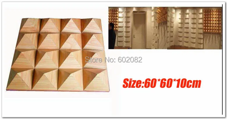 High Quality 2D 3D Sound Diffuser Generic QRD Wood Diffuser well for ...