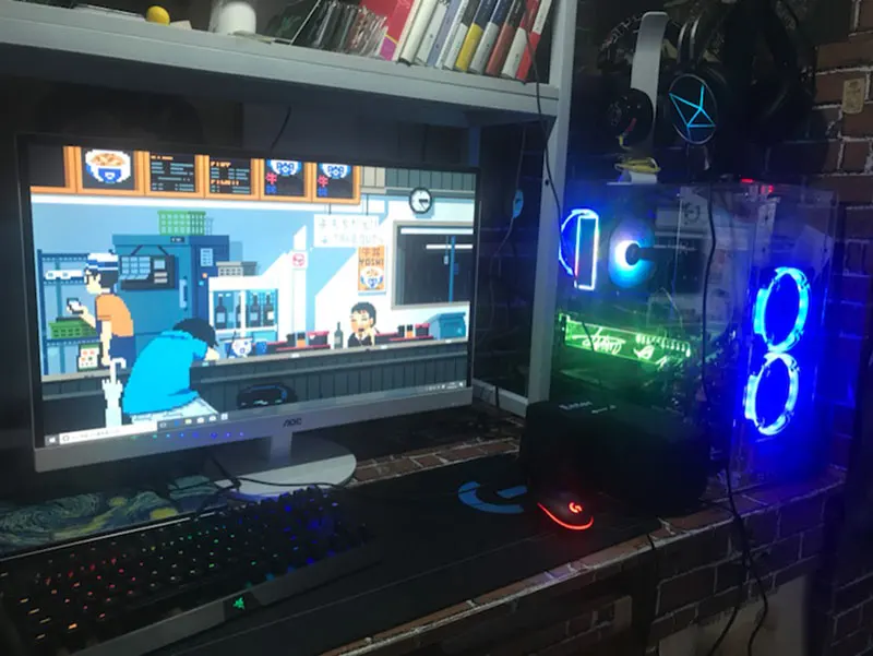 2018 Newest Desktops Acrylic All Transparent Vertical Micro/ATX ...