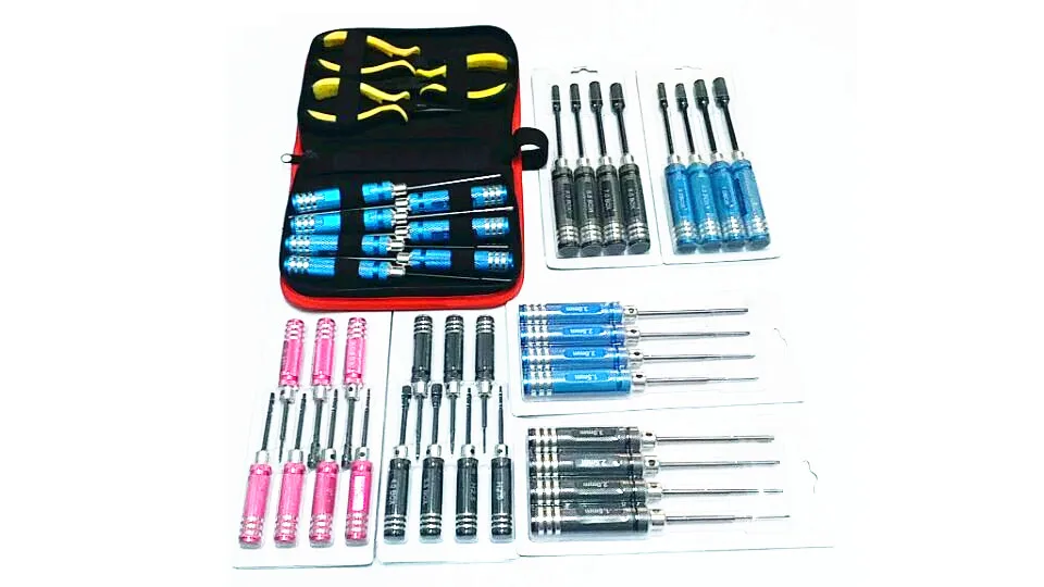 4 1 Tool Set Hex Screwdriver Rc | Screwdriver Tools Kit Rc | Rc Hobby ...