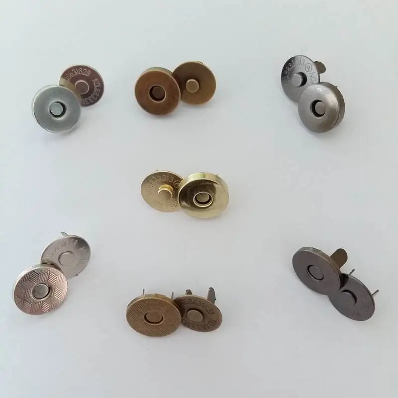 Botón magnético de 14mm para bolsos, bolso de mano magnético, Cartera ...