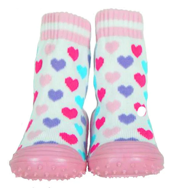 Toddler Baby's Socks With Rubber Soles