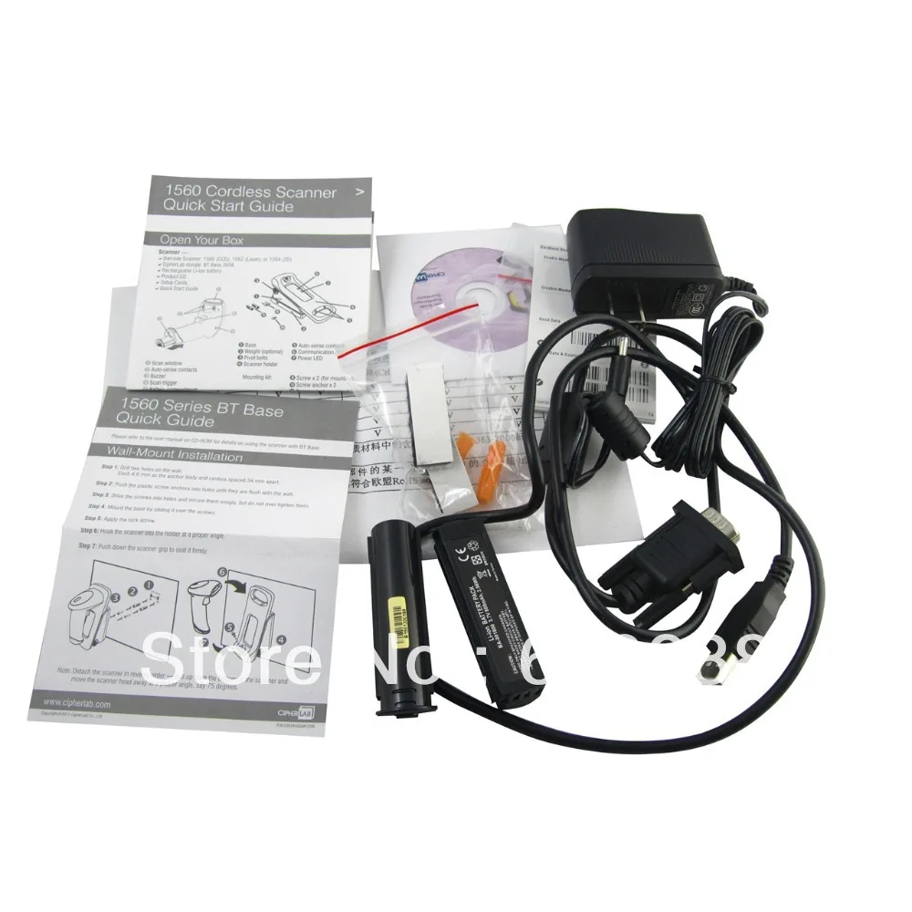 Купить cipherlab 1560 Bluetooth для беспроводной линейный тепловизор сканер / 1д сканер штрих ...