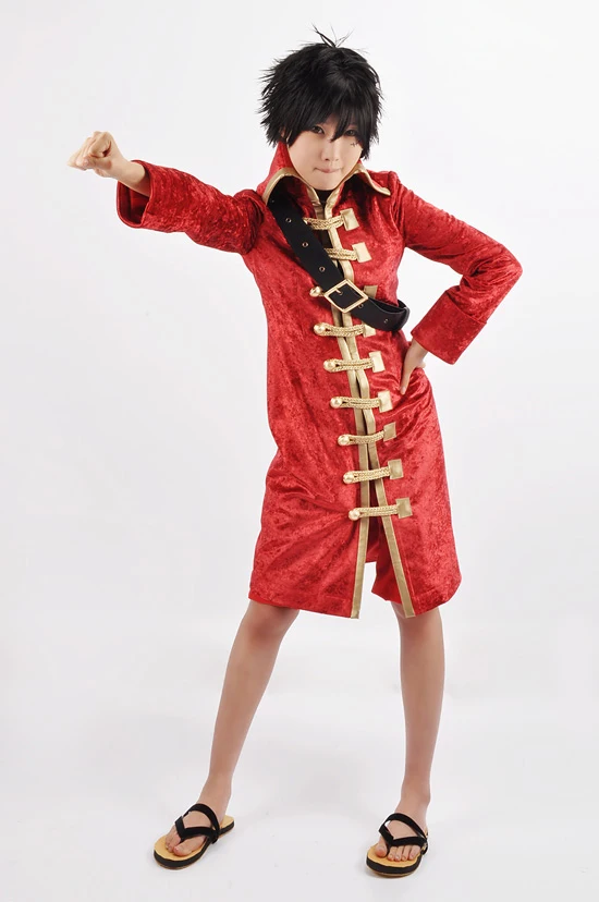 Anime One Piece Monkey D Luffy Cosplay Costume Full Set - AllCosplay.com