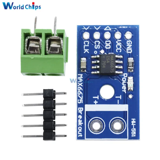 MAX6675 K Type Thermocouple Temperature Sensor Converter Board For ...