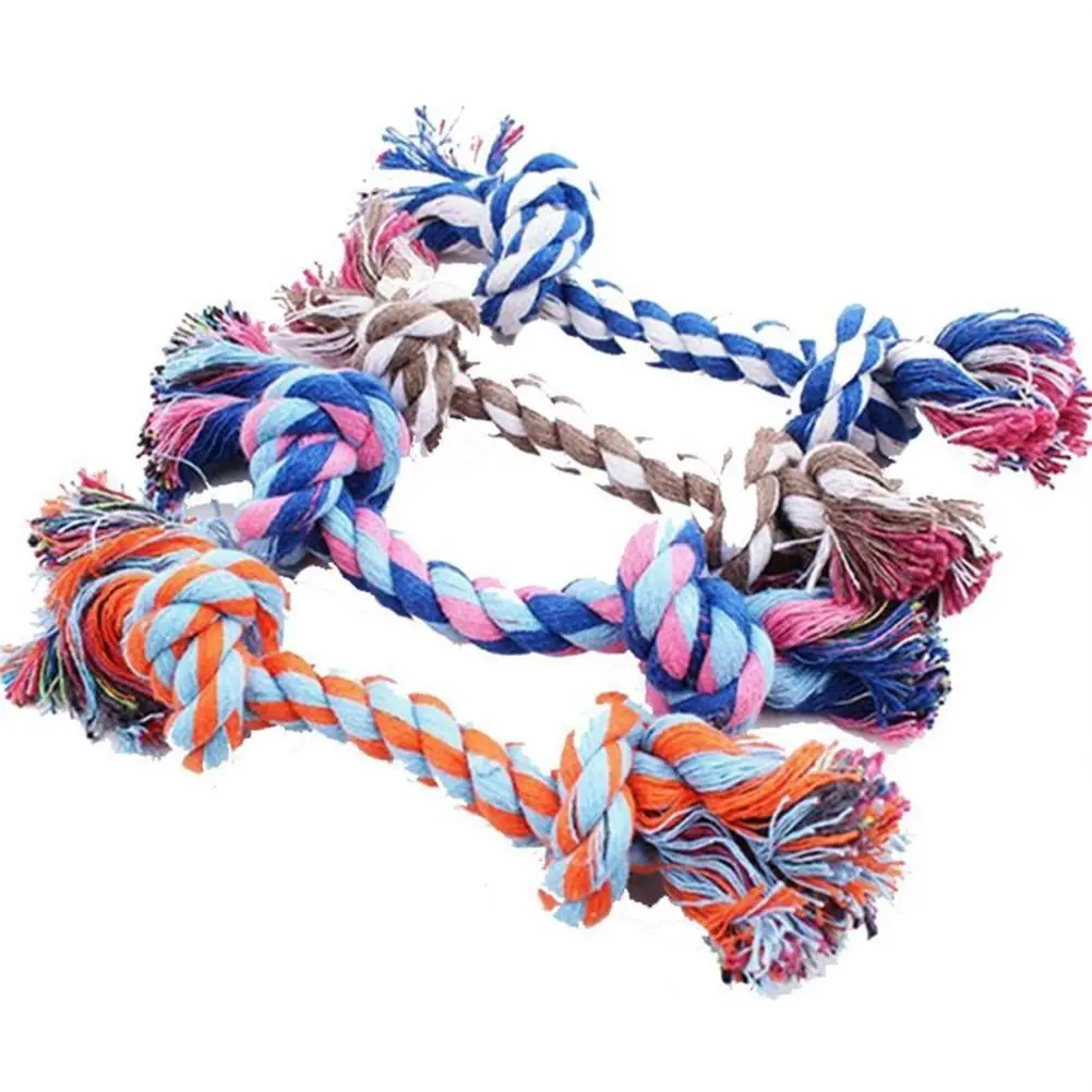 1 x Toy Cord Cotton Cord with 2 uds for Play and Macher Dog bite rope ...