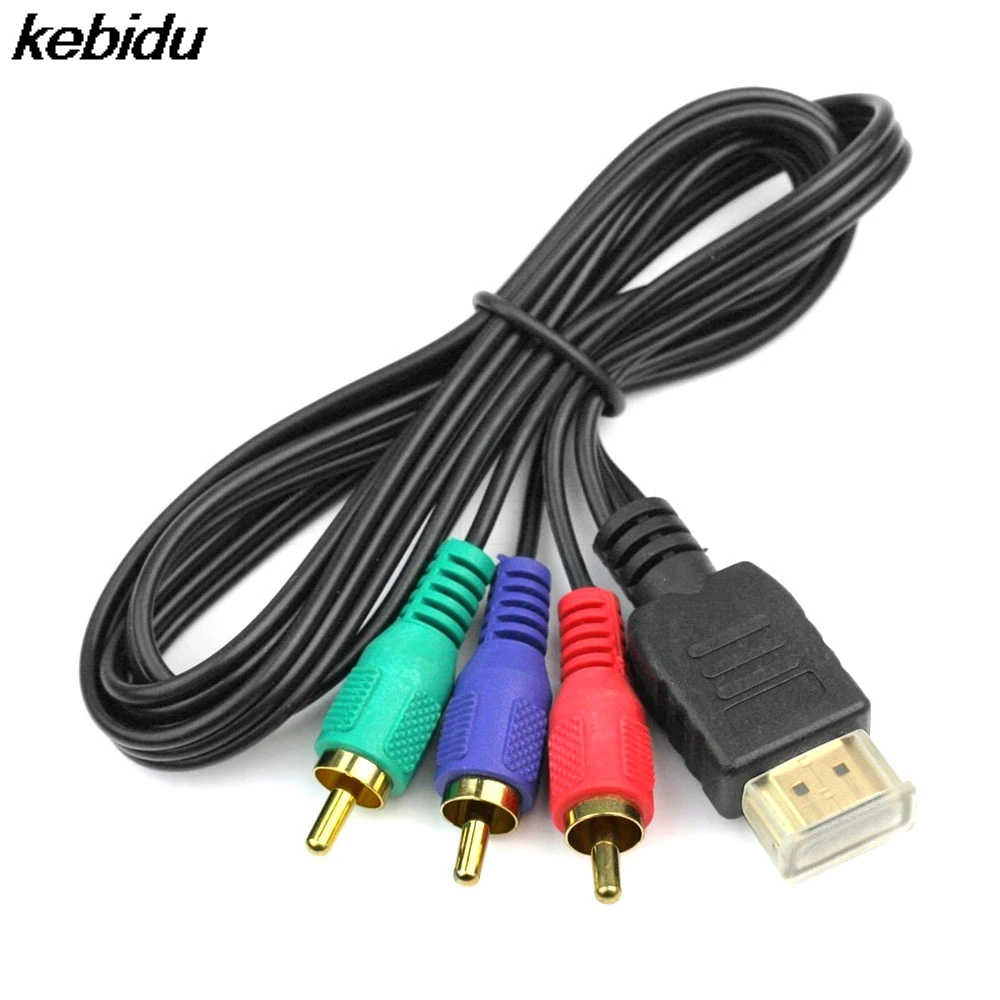 kebidu 2017 Hot Hight Quality HDMI To 3RCA 3 RCA Adapter Connection ...