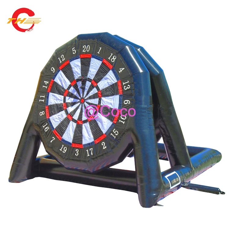 DDU free ship!4m 13ft high two sides walls inflatable dartboard ...