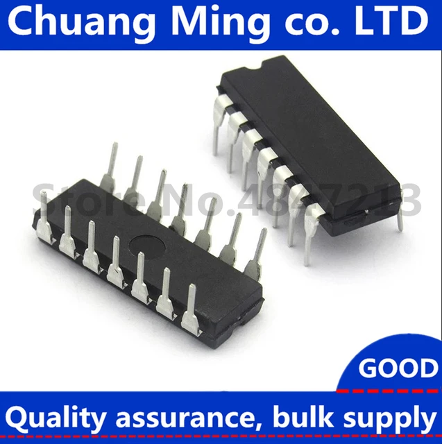 100pcs 74ls00 74ls02 74ls04 74ls07 74ls10 74ls11 74ls14, 42% OFF