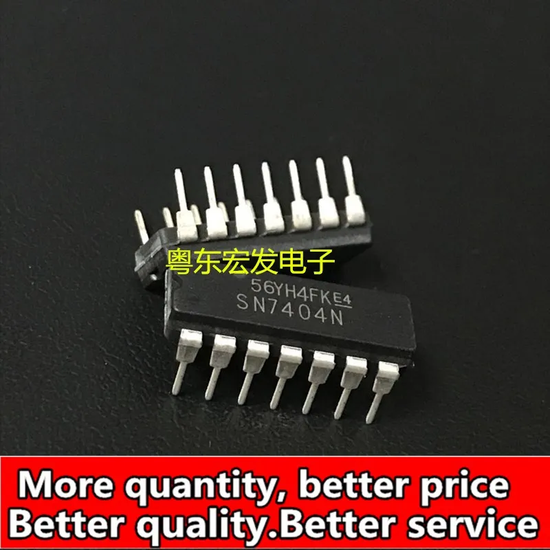 20 ピース/ロット SN7404N SN7404 7404N 7404 14 DIP goodquality|交換部品 & アクセサリー ...