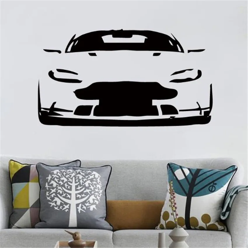 Vinyl Wall Decal Interior Design Car Wall Sticker Mural for Living Room ...