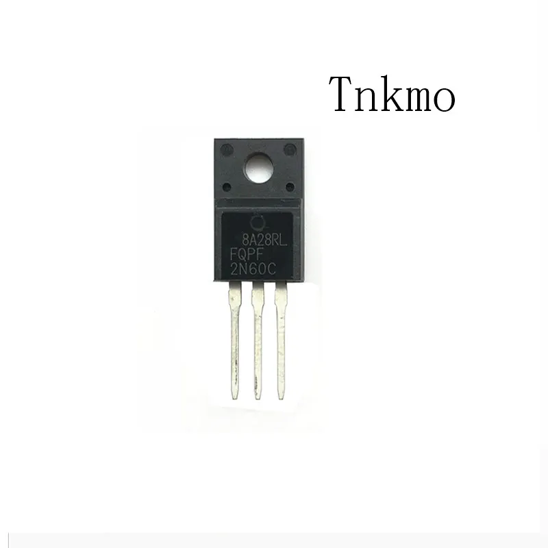 10 pcs fqpf2n60c TO 220F 2n60c 2n60 600 v 2a mosfet n 채널 트랜지스터 새로운 원본 ...