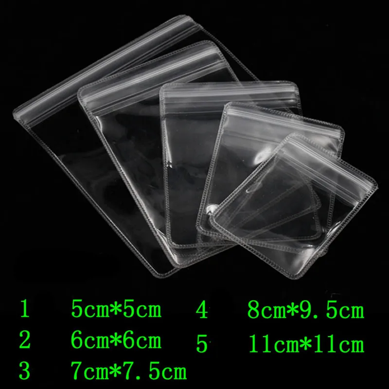 NGC Style PVC Plastic Bag coin PVC package with waterproof Coin Capsule ...