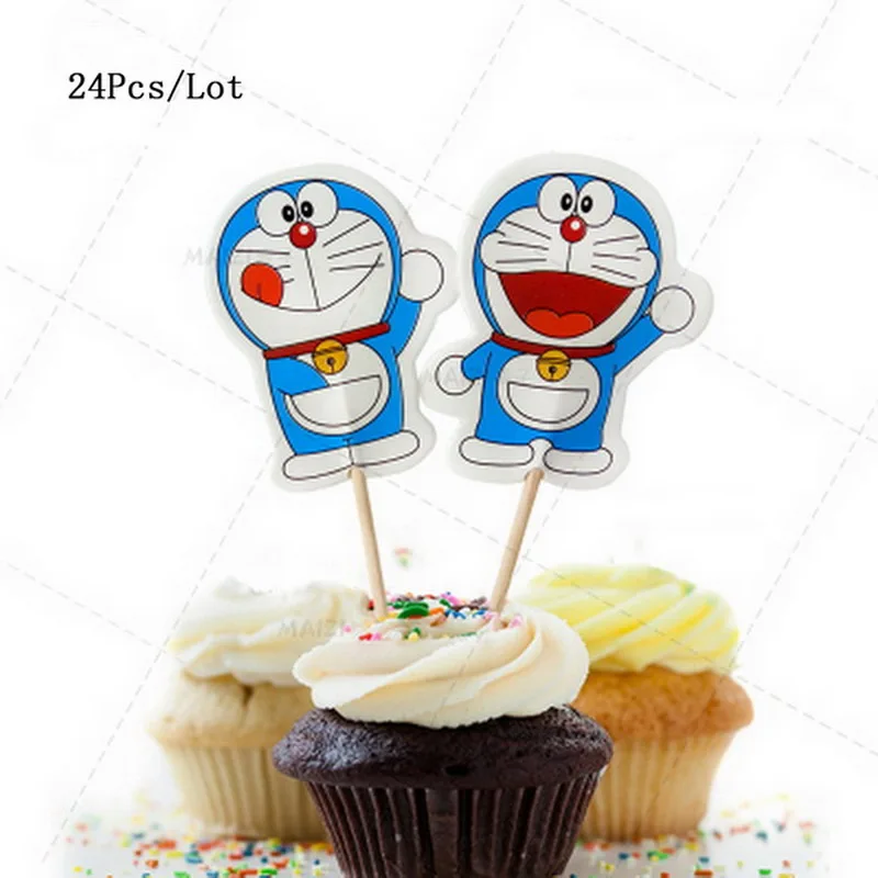 doraemon cupcake toppers cake decorating supplies baby kids children ...