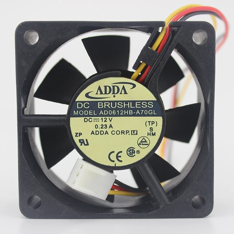 Original AD0612HB-A70GL 6025 6CM 12V 0.23A Power supply cooling fan - Onestopfan.com