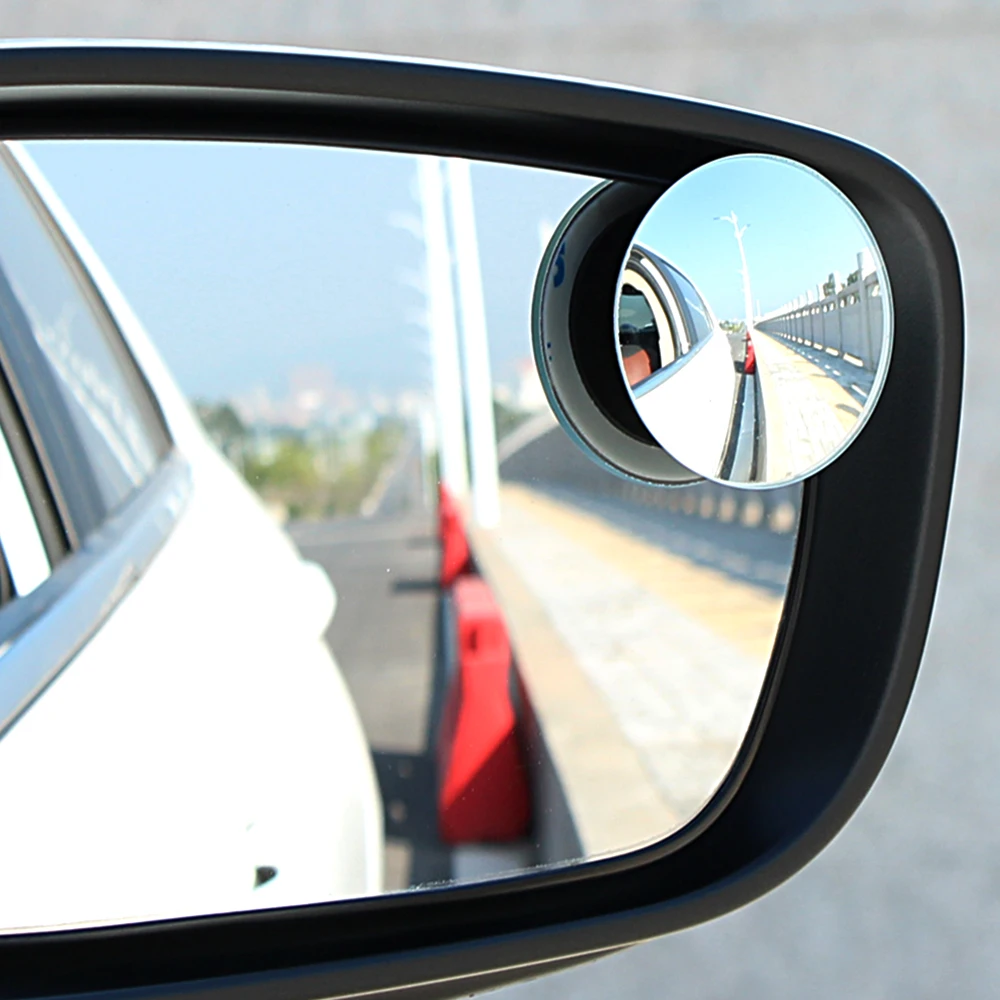 2 pcs Newest 360 Degree frameless ultrathin Wide Angle Round Convex ...