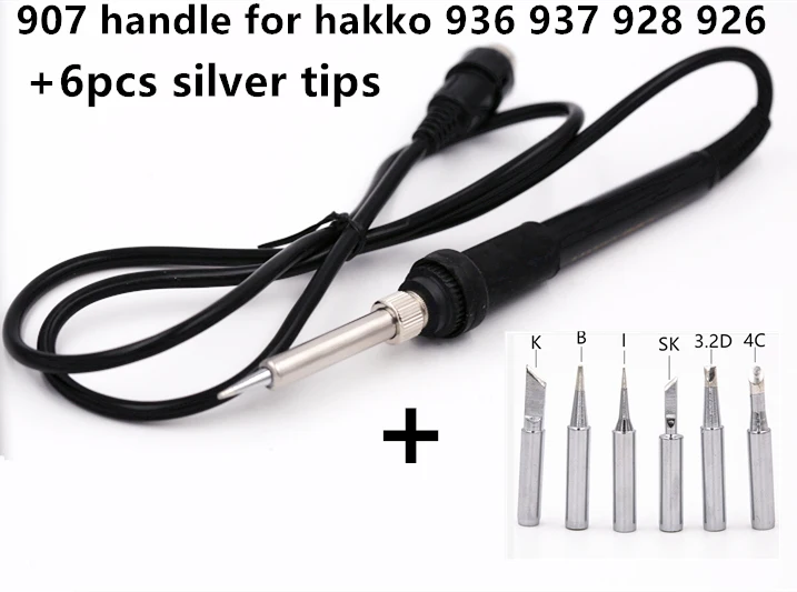 Szbft High Quality Soldering Iron Handle For Hakko 907/esd 907 936 937 928 926 Soldering ...