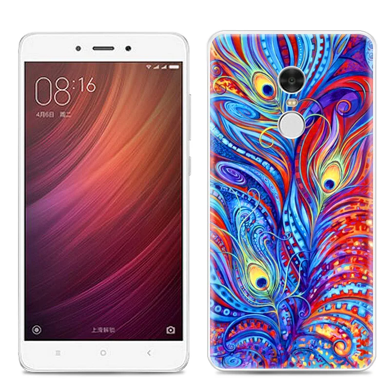 Lulumi Phoenix Feather Phone Case For Xiaomi Redmi Note 4 Abstract ...