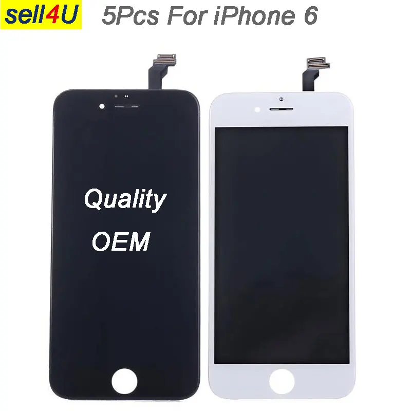 5pcs Oem For Iphone 6 6g Lcd Screen Lcd Display With Touch Digitizer