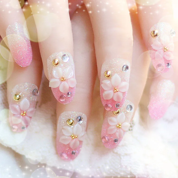 24pcs-fashion-long-fake-nails-tips-Fashion-false-nails-tips-fake-nail ...