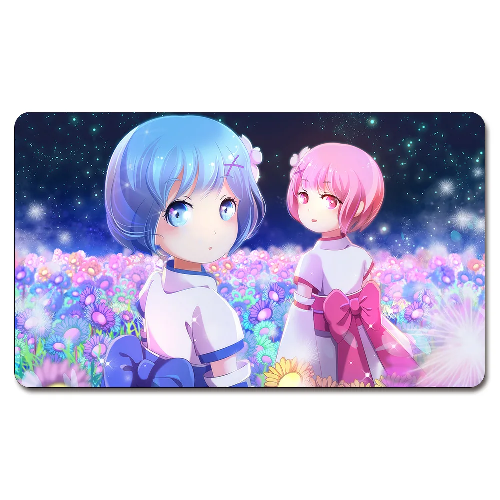 Ram-Rem-Re-Zero-Playmat-525-Custom-Anime-Board-Games-Sexy-Play-Mat-Card ...