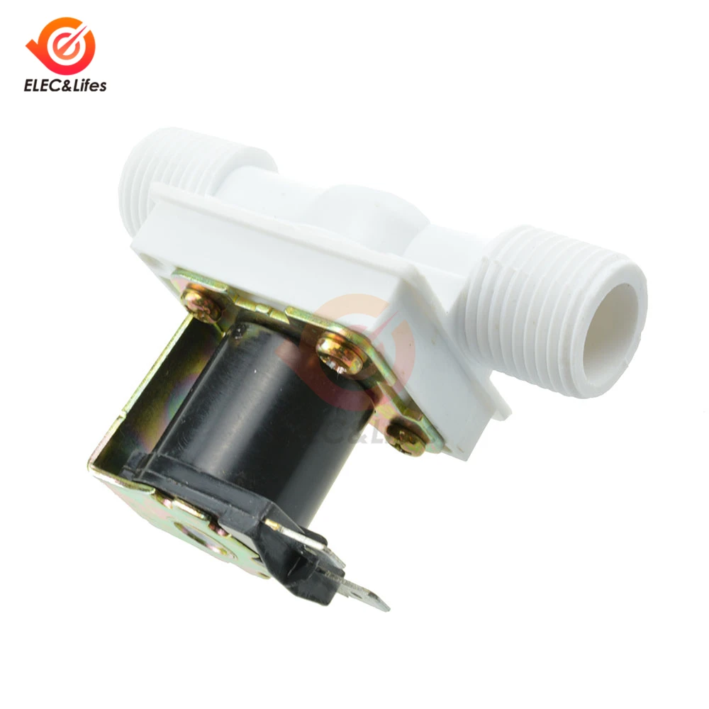 G1/2" Electric Solenoid Valve Switch 12v 220v N/c Magnetic Water Air ...