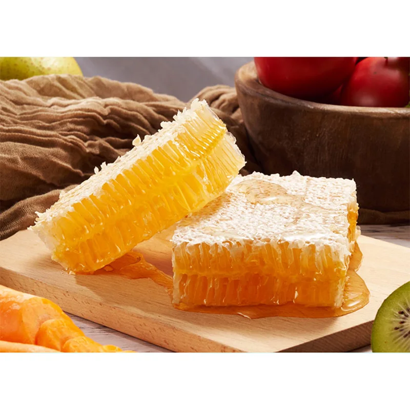 500 г чистый мед расческа Жевательная на медовой ферме делает настоящий ...