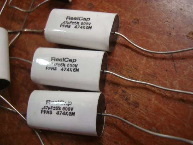 Real cap 600v 0.47uf tube amplifier copper feet capacitor 7 50-in ...