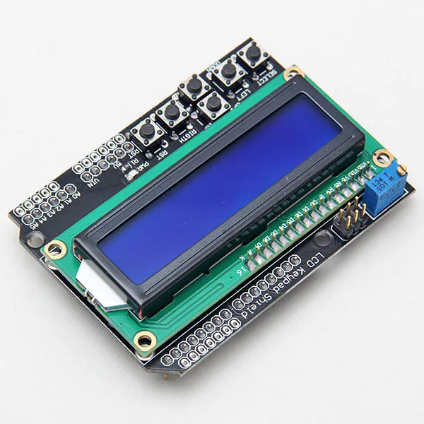 Generic 1pcs Lcd Keypad Shield Lcd1602 Lcd 1602 Module Display For Arduino Atmega328 Atmega2560 ...