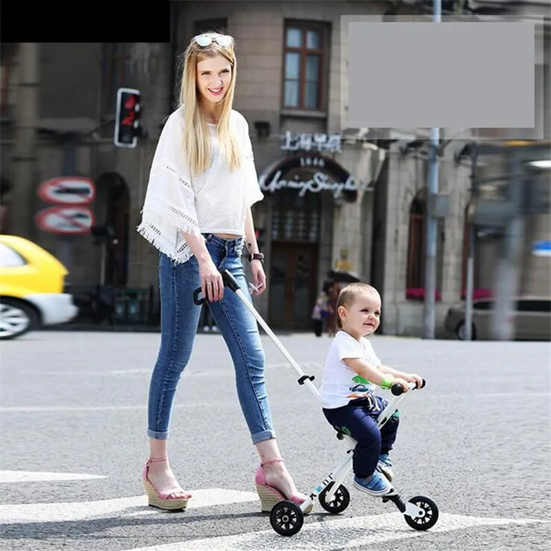 Brand New Baby Three Stroller Children's Folding Portable Carts Ultra ...