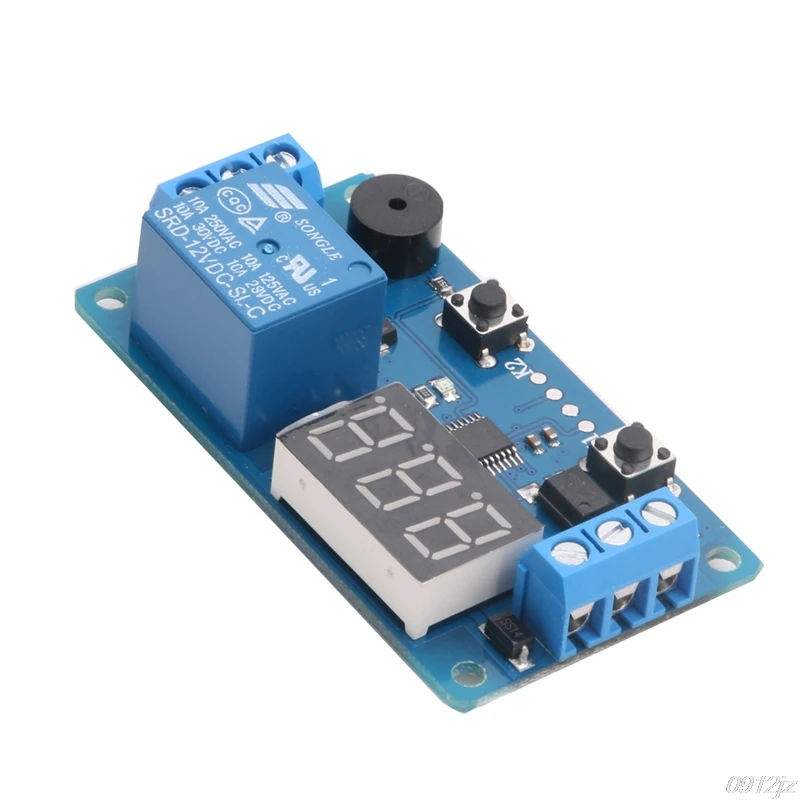 Dc 12v Led Display Digital Delay Timer Control Switch Module Plc Automation New C90a New Drop