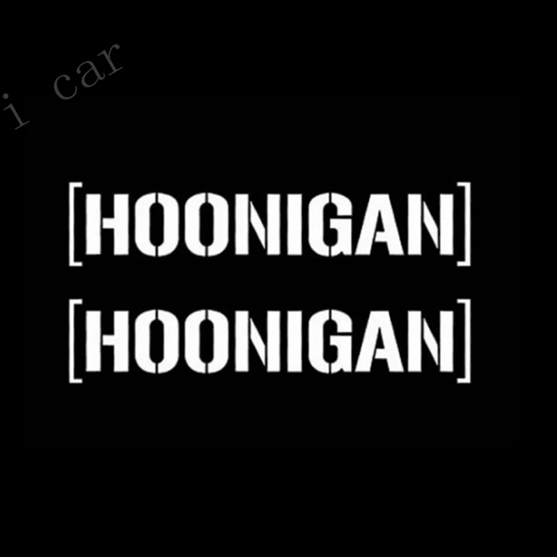 HOONIGAN Ken Block Hater Car Window Decals Stickers Cool JDM Euro ...