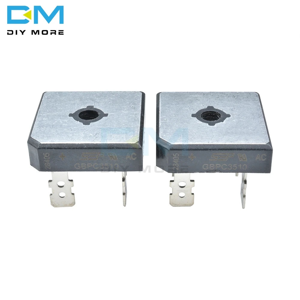 5PCS GBPC3510 Diode Bridge Rectifier Diode 35A 1000V GBPC 3510 Power ...