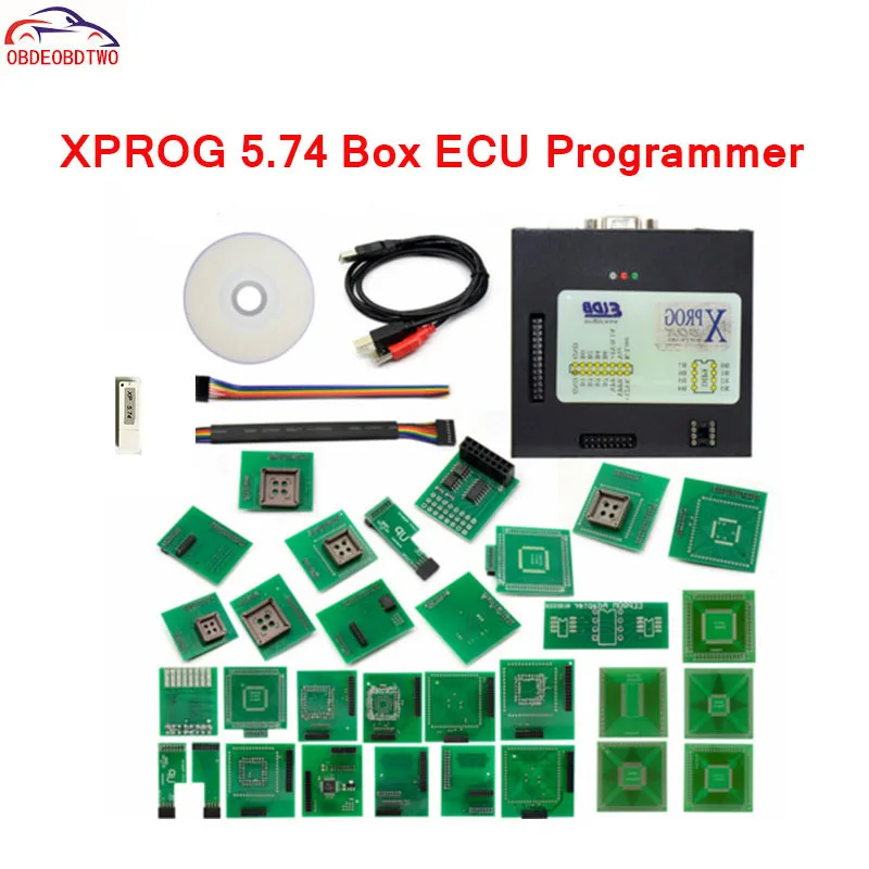New Arrival XPROG 5.74 Programmer Black Box 5.74 ECU Programmer Update XPROG V5.72 full set ...