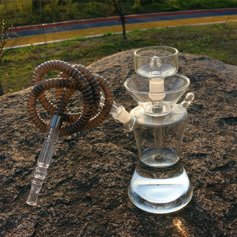 25 cm Narguile fumar vidrio solo tubo manguera Shisha Hookah|Shishas y ...