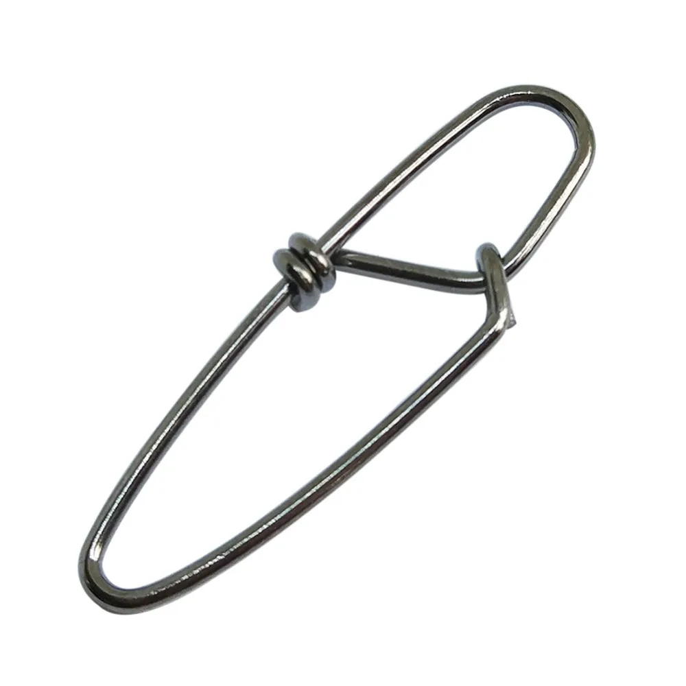 INFOF 500/1000pcs Swivels Fishing Snap Hooks Fishing Connector Lock ...