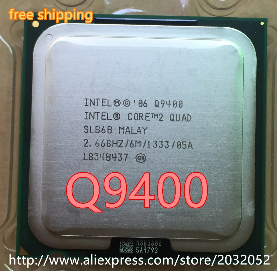 인텔 코어 2 쿼드 CPU 프로세서, Q9400, q9400, 소켓 775 데스크탑 CPU, 2.66Ghz, 6M, 1333GHz, 정품|q9400 cpu|desktop ...