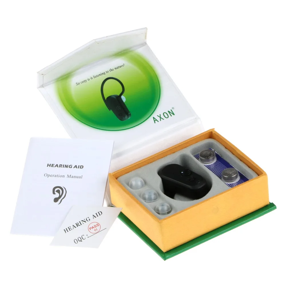 Прямая с фабрики Bluetooth Тип Слуховой аппарат аппараты AXON V-183 Объем Регулируемая Звук ...