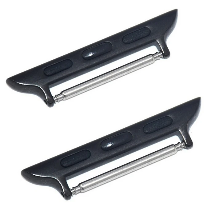 YQI 38mm 42mm Watch Band Adapter for Apple Watch Connection Watch Strap ...