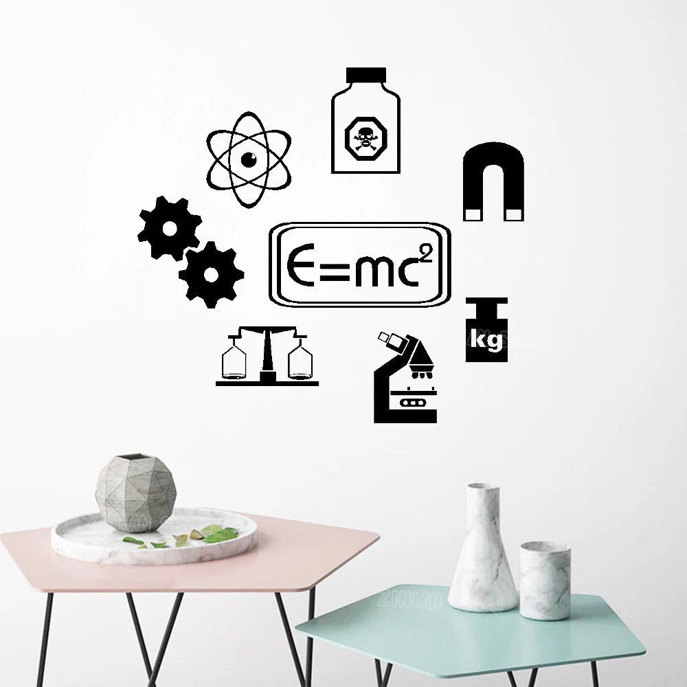 Aliexpress.com : Buy DIY Chemistry Wall Stickers Bedroom SCIENCE Vinyl ...