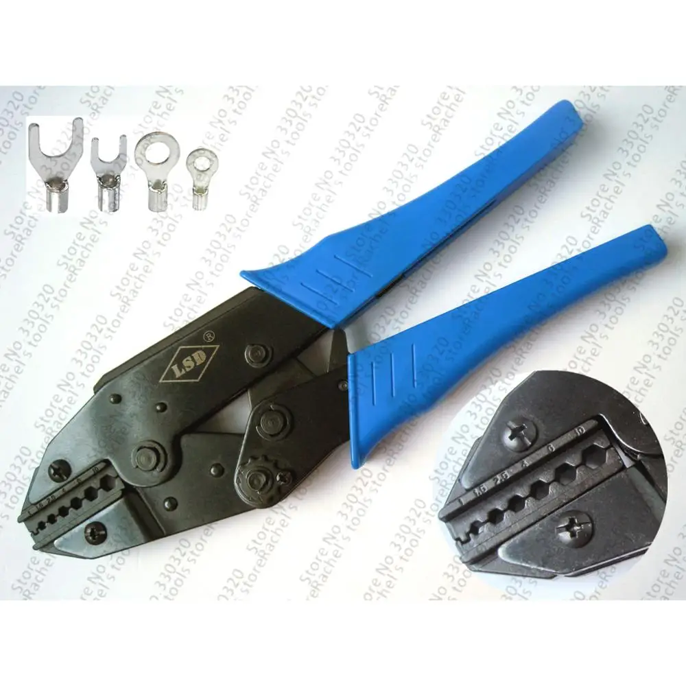 Ls-110tx Hexagon Type Ratchet Non-insulated Terminal Crimping Tool ...