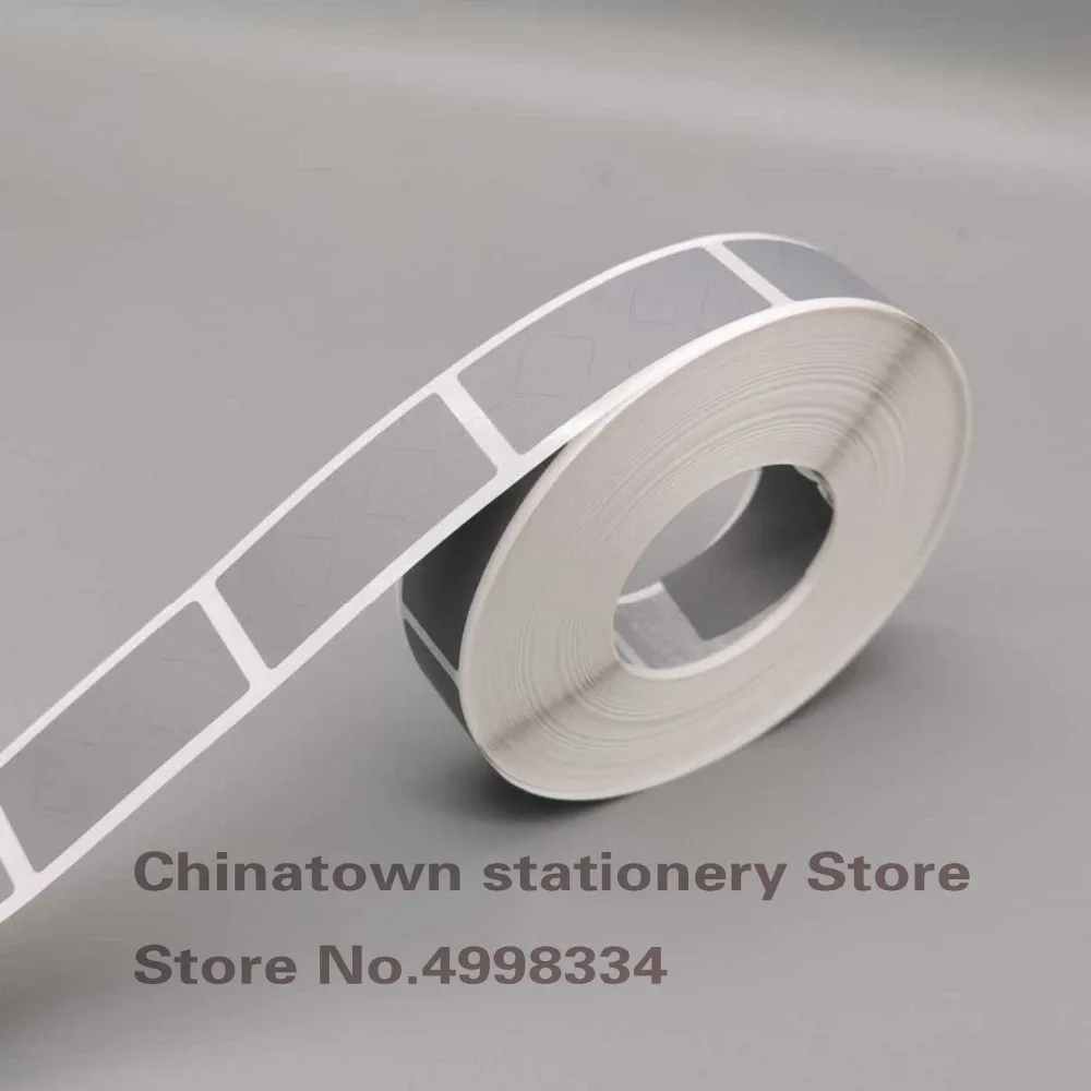 1000pcs 16mm*38mm Gray Adhesive Scratch Off Sticker Diy Manual Hand ...