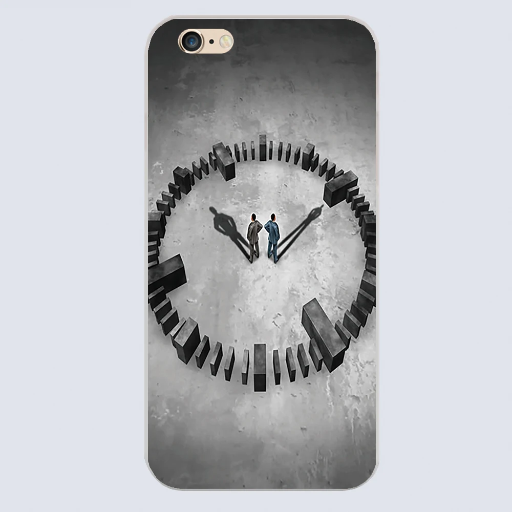 Clocks and watches figure fashionable mobile phone covers for iphone ...
