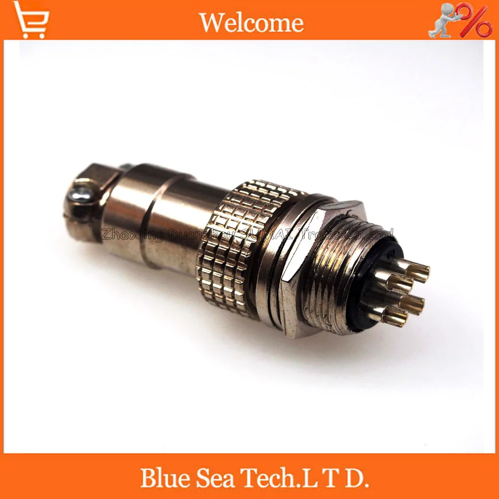 4 Pin 20mm Male&female Wire Panel Connector Kit Gx20 Socket+plug,rs765 ...