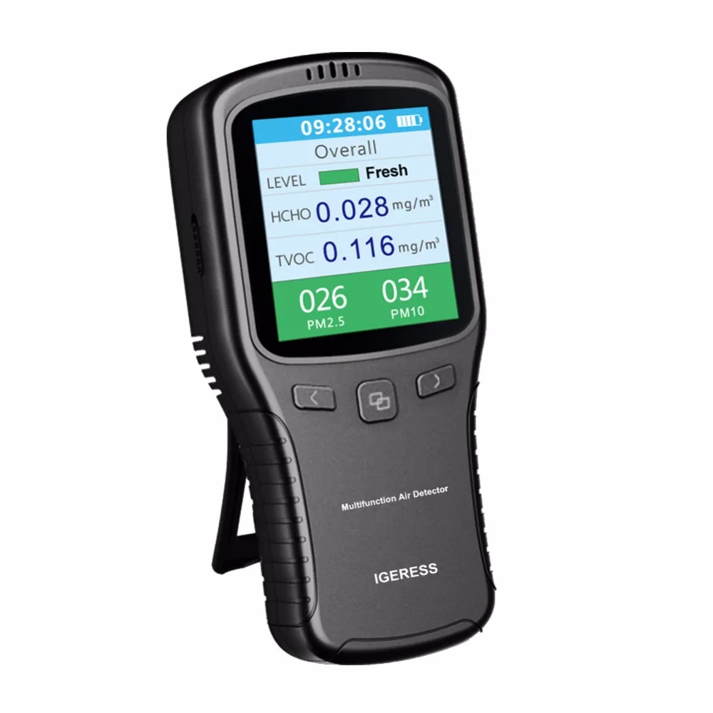 Air Quality Detector With English Interface For PM2 5 And Formaldehyde Air Quality Detector With English Interface For PM2 5 And Formaldehyde