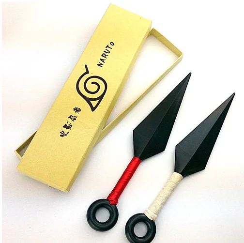 New Naruto Shippuden Plastic Kunai Figures Toy Japanese Anime Ninja ...