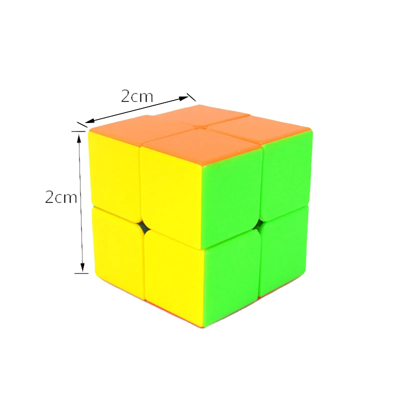 HOT Sell2018 Print cube Brand New 2x2x2 Cubo Magico 2cm 2 Layers ...