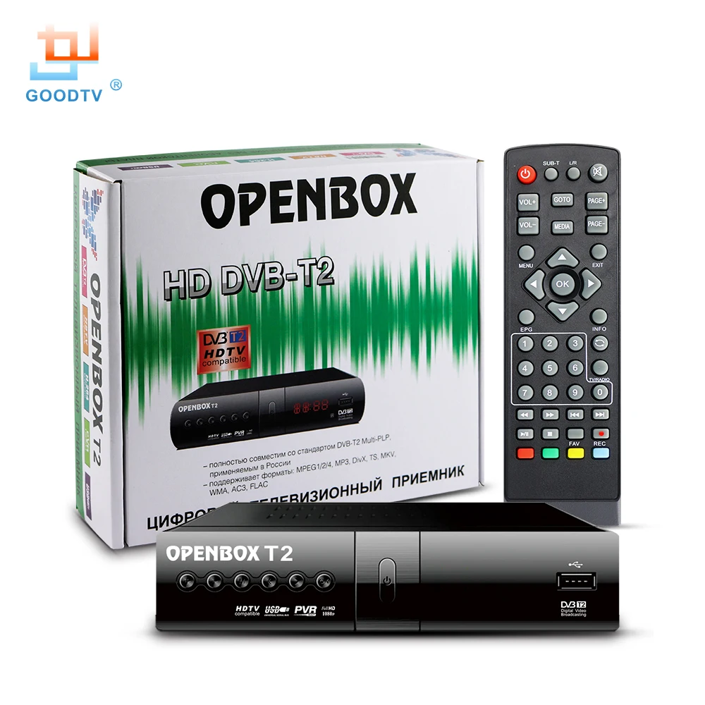 디지털 tv 수신기 openbox dvb t2 hd 셋톱 박스 텔레비전 세트 MPEG 4 usb DVB T2 스마트 tv 박스 led 디스플레이 셋톱 박스 goodtv ...