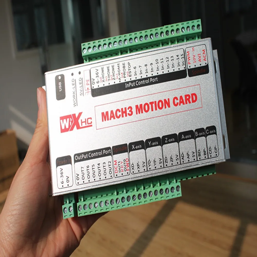 Sainsmart 4 axis mach3 usb cnc motion controller card - taxipol