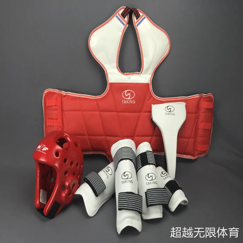 Genuine Kickboxing Taking Taekwondo Protectors 5pcs Set High Quality ...