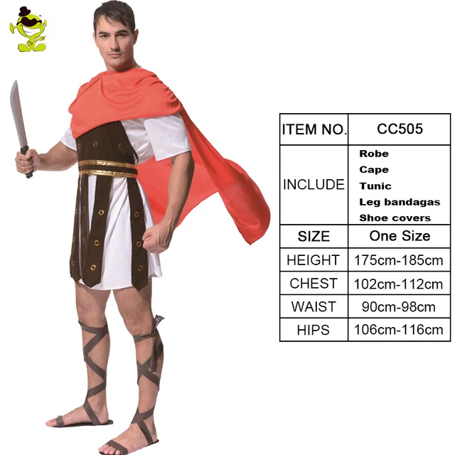 Trajes romanos antigos para adulto cosplay traje guerreiro romano dos ...